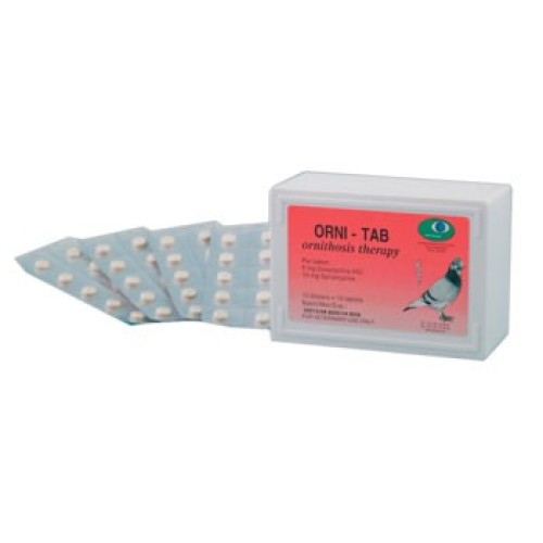 Orni-Tab 100 tabs - Ornithosis - by Pantex