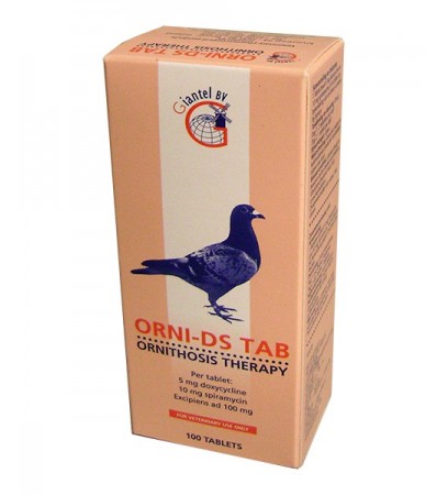 Orni-DS Tab - individual treatment Ornithosis - by Giantel